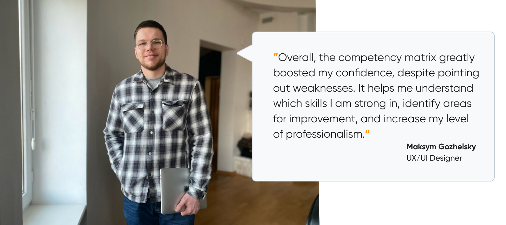 UI/UX skills matrix template to evaluate designers level | Cieden